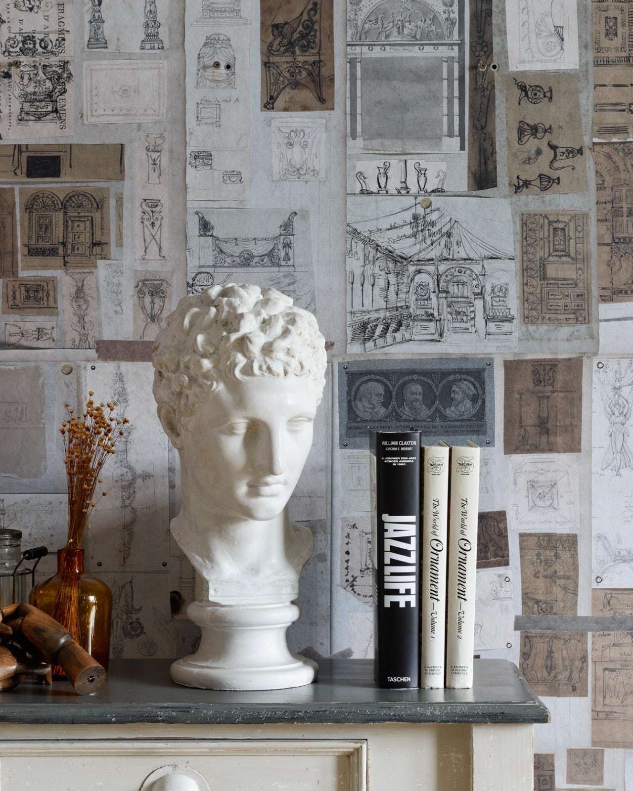 Mind The Gap - THE SKETCH BOOK Wallpaper - WP20424 – Posh Paper